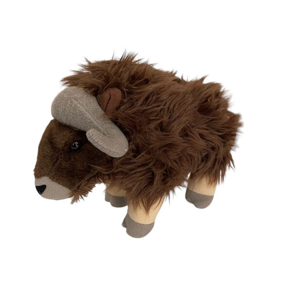 Toys | Wild Republic Musk Ox Stuffed Animal Plush 1 Brown 2021 | Poshmark